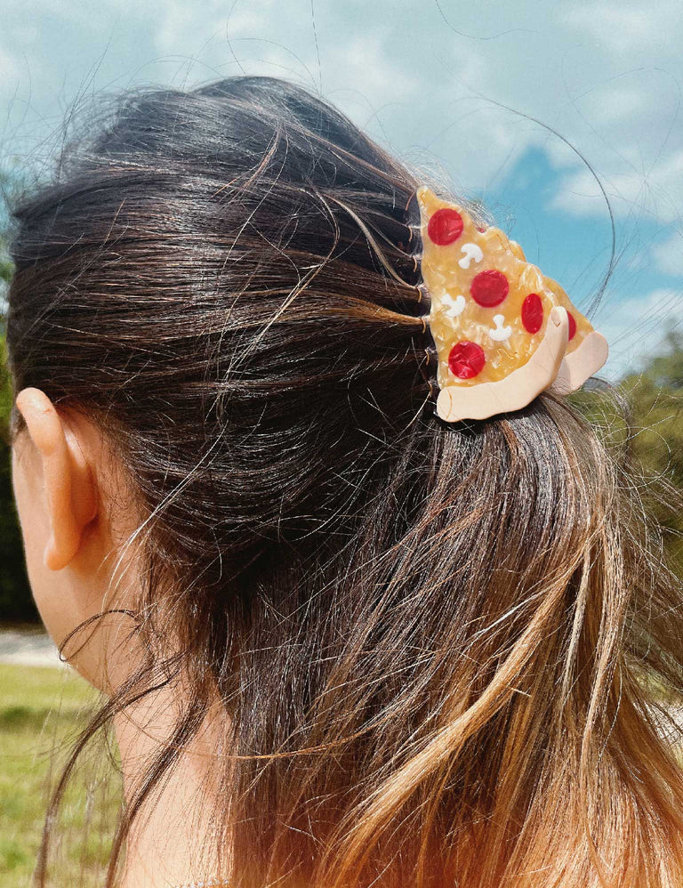 Pizza lover Hair claw – Joanna Behar